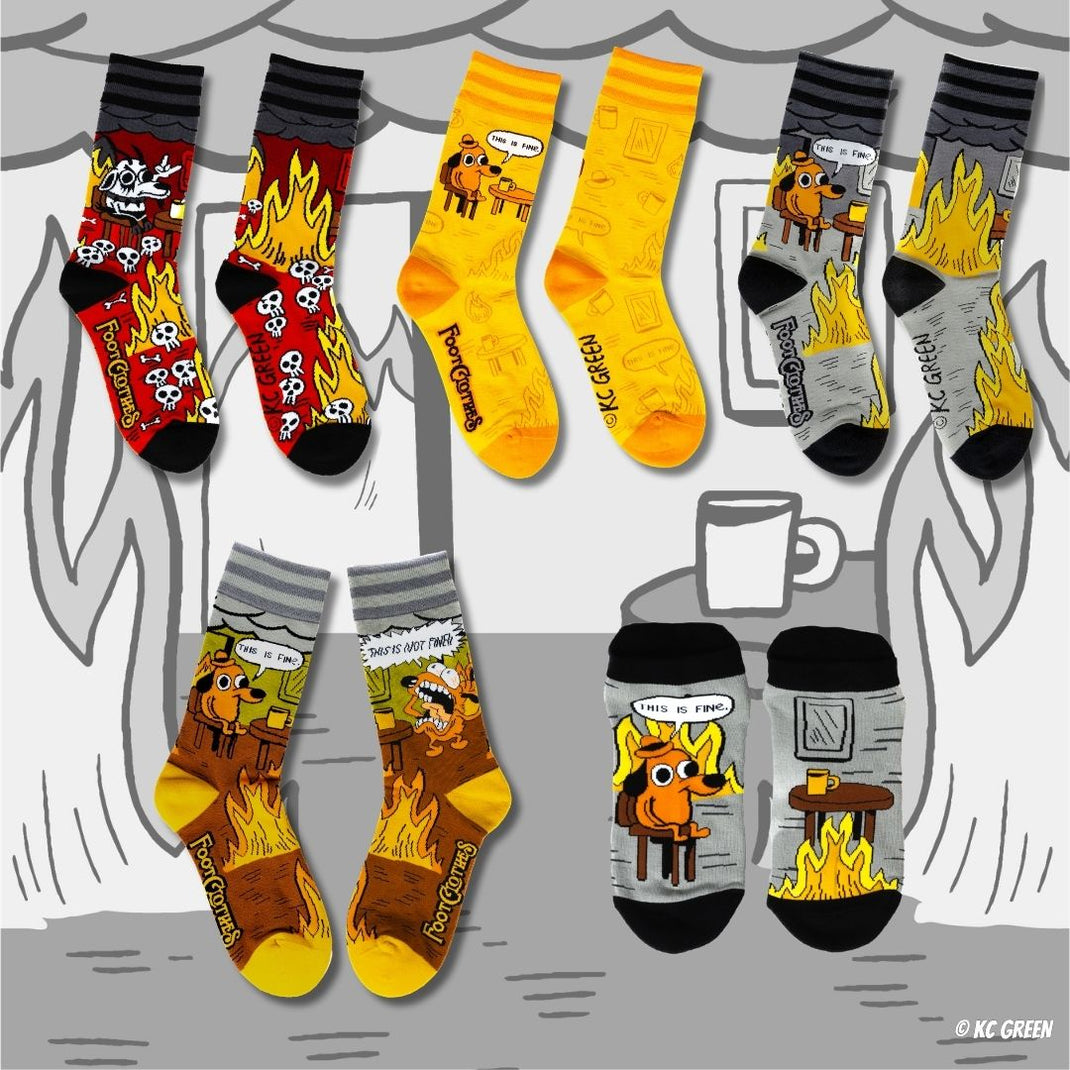 KC Green This is Fine Collection | FootClothes