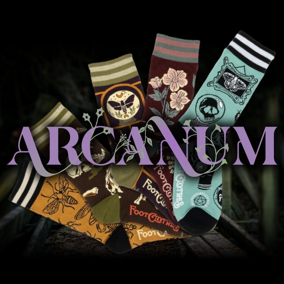 PREORDER Arcane Magic Sock Pack | 5 Designs | FootClothes