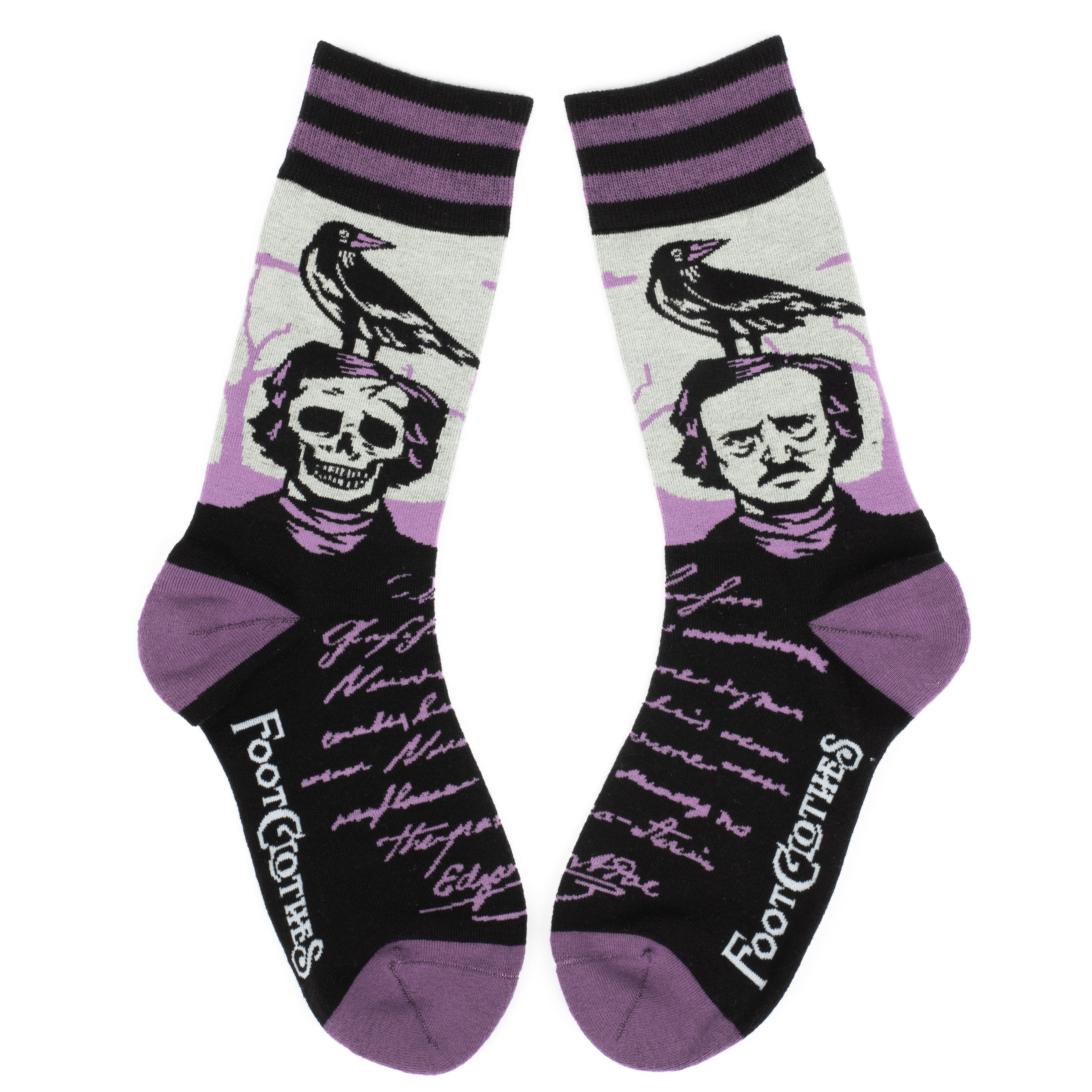 Dark Soles: Goth Crew Sock Pack | 3 Designs | FootClothes
