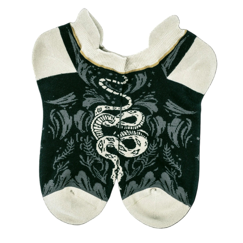 Danger Noodle Snake Ankle Socks | FootClothes