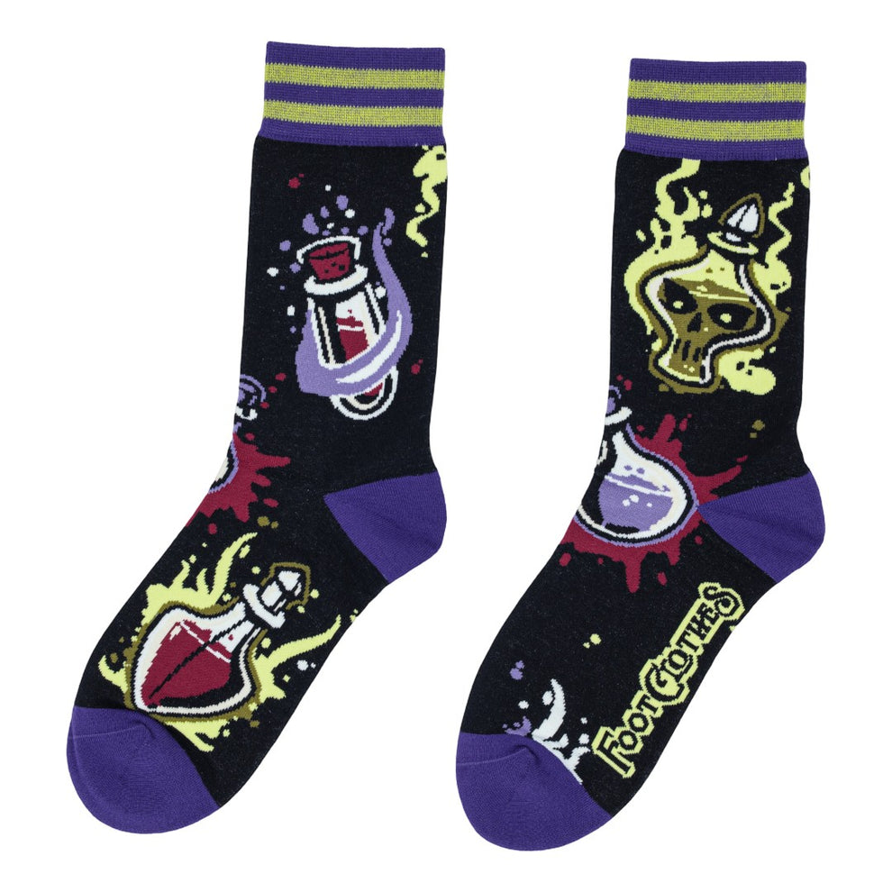 Vile Vials Crew Socks | FootClothes